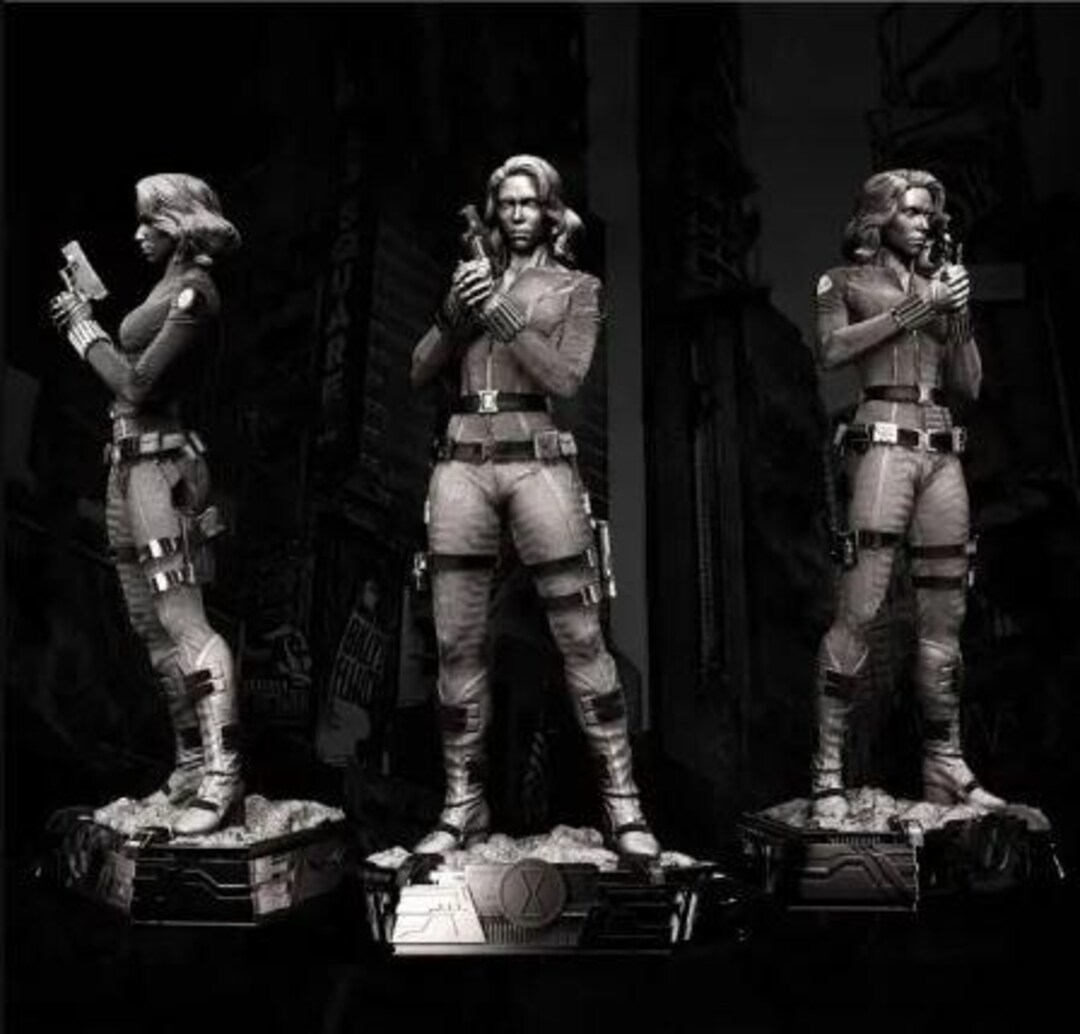 Stl Model,3d Printing Files,3d Warrior Woman,3d Woman Figure Stl Files ...