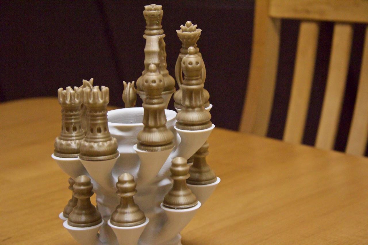 3d Stl Model,chess Game Set,3d Printer Files,3d Printing Files,stl for ...