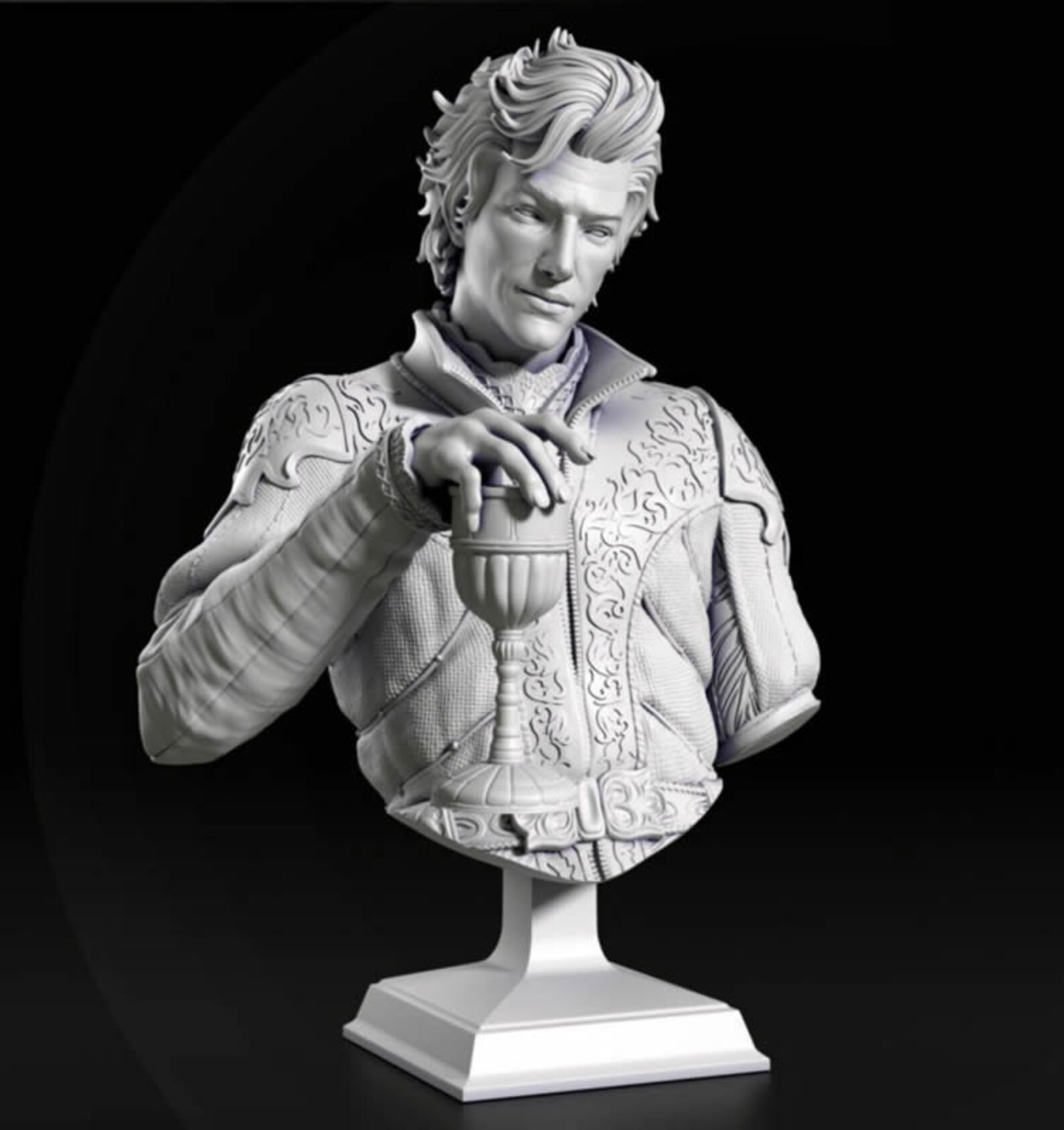 3d Stl Model,3d Stl Drawing Files,3d Astarion Figure,3d Bust Model,stl ...