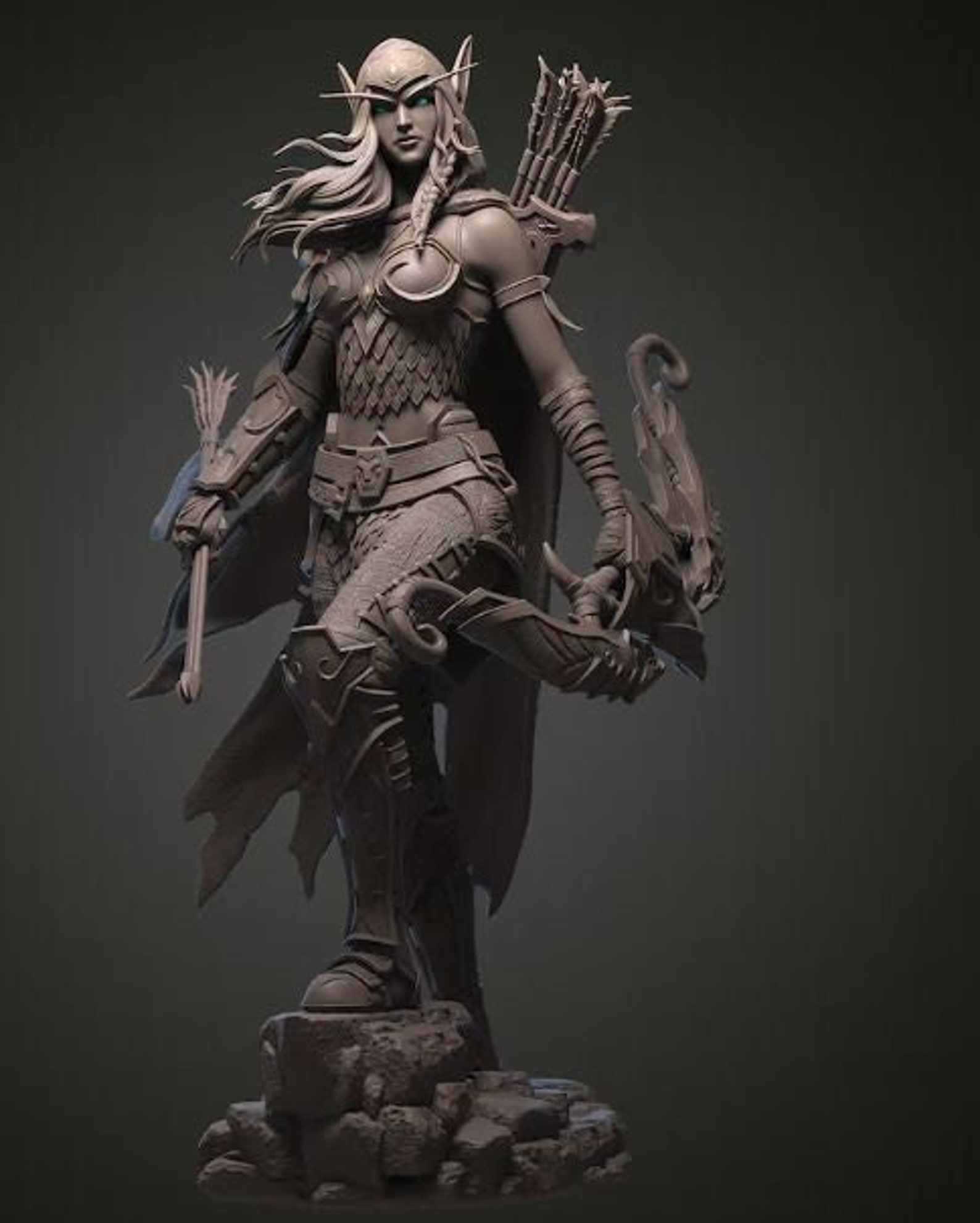 3d Stl Model,3d Woman Figure,stl for Print,3d Warrior Woman,digital ...