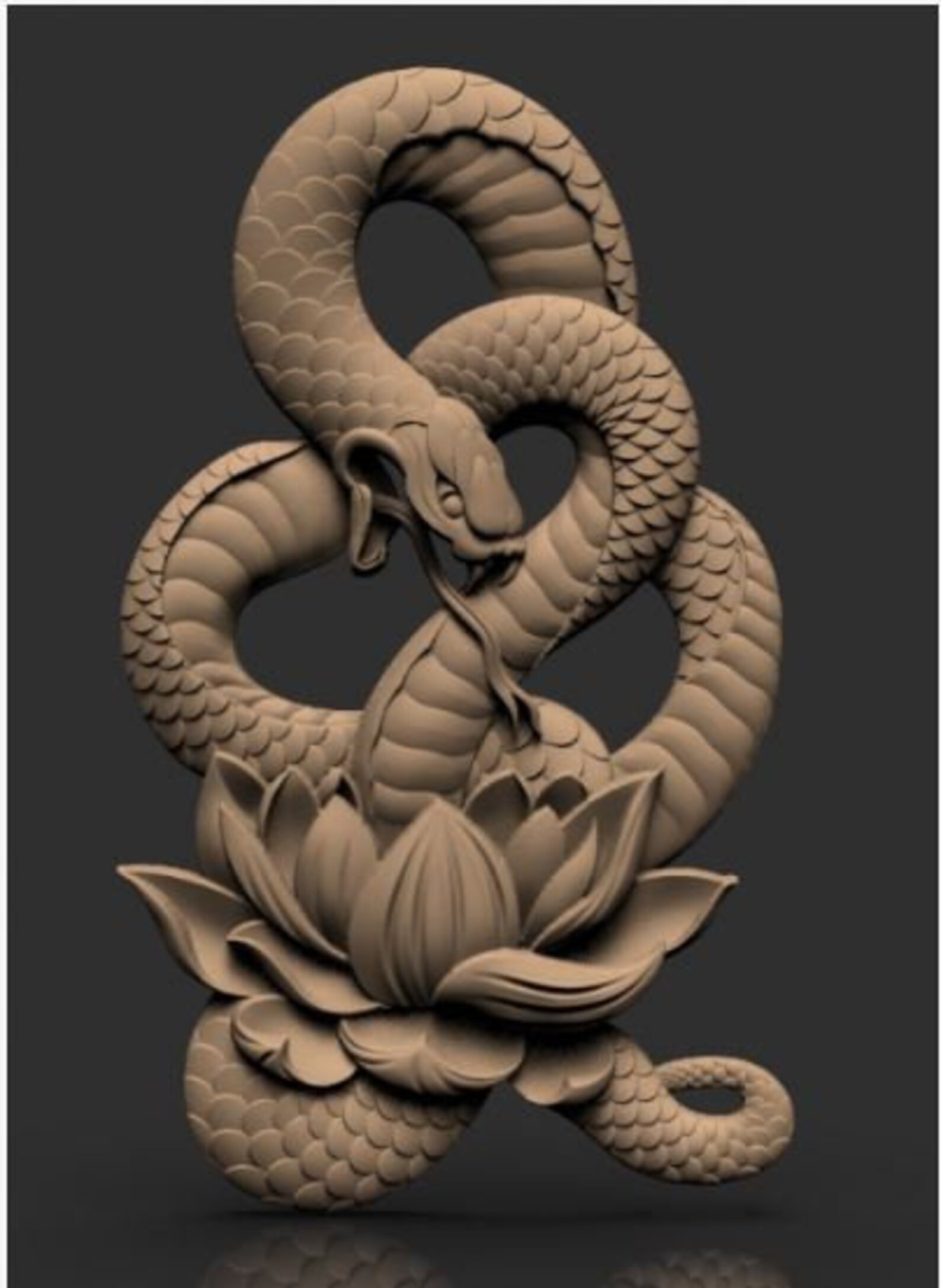 3d Stl Model,3d Snake Model,stl for Print,3d Printer and Cnc Machine ...