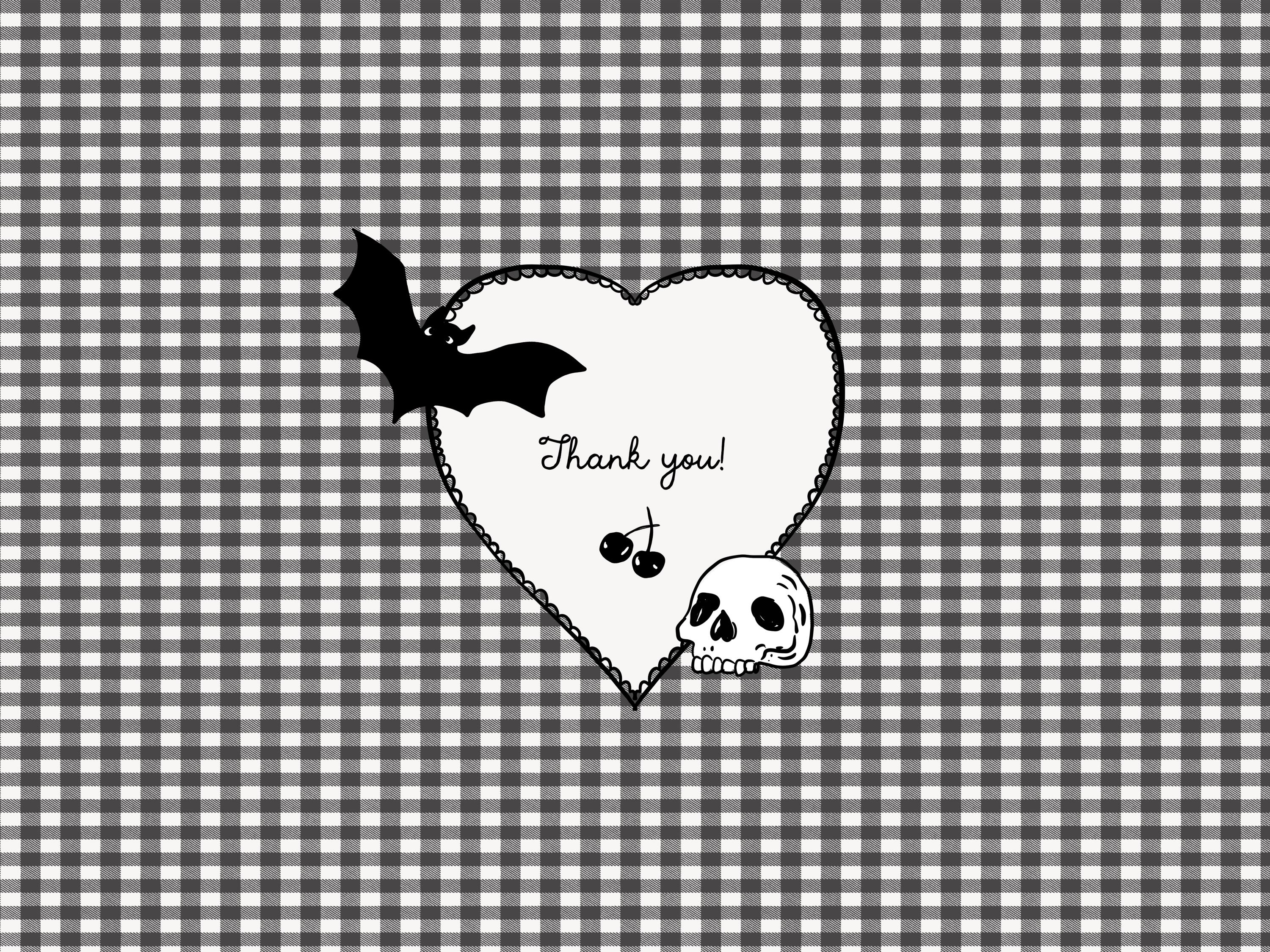 Black Line Art Spooky Groovy Halloween Clipart - Hand Drawn Line Art ...