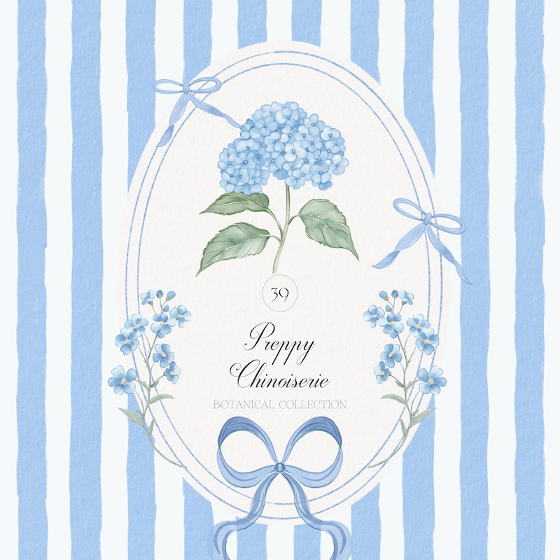 Preppy Clip Art - Etsy