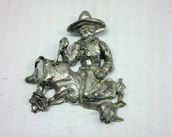 Western brooch | Etsy