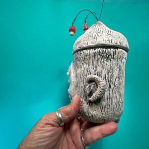 Dinkydarlings 2 OOAK Silly Goof FUNK Stash Jar With Teeth Weird O ...