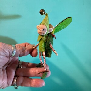 Dinkydarlings 33 OOAK Pixie Fairy Little Green Elf Boy Polymer Clay ...