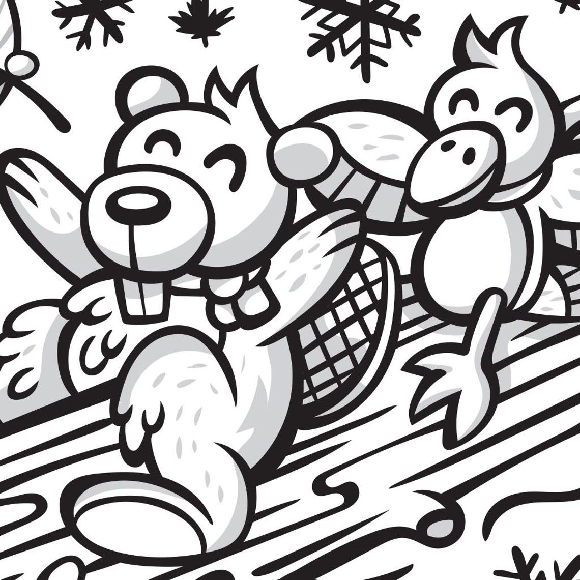 10 Colouring Sheets for Kids - Christmas Characters Collection - Etsy