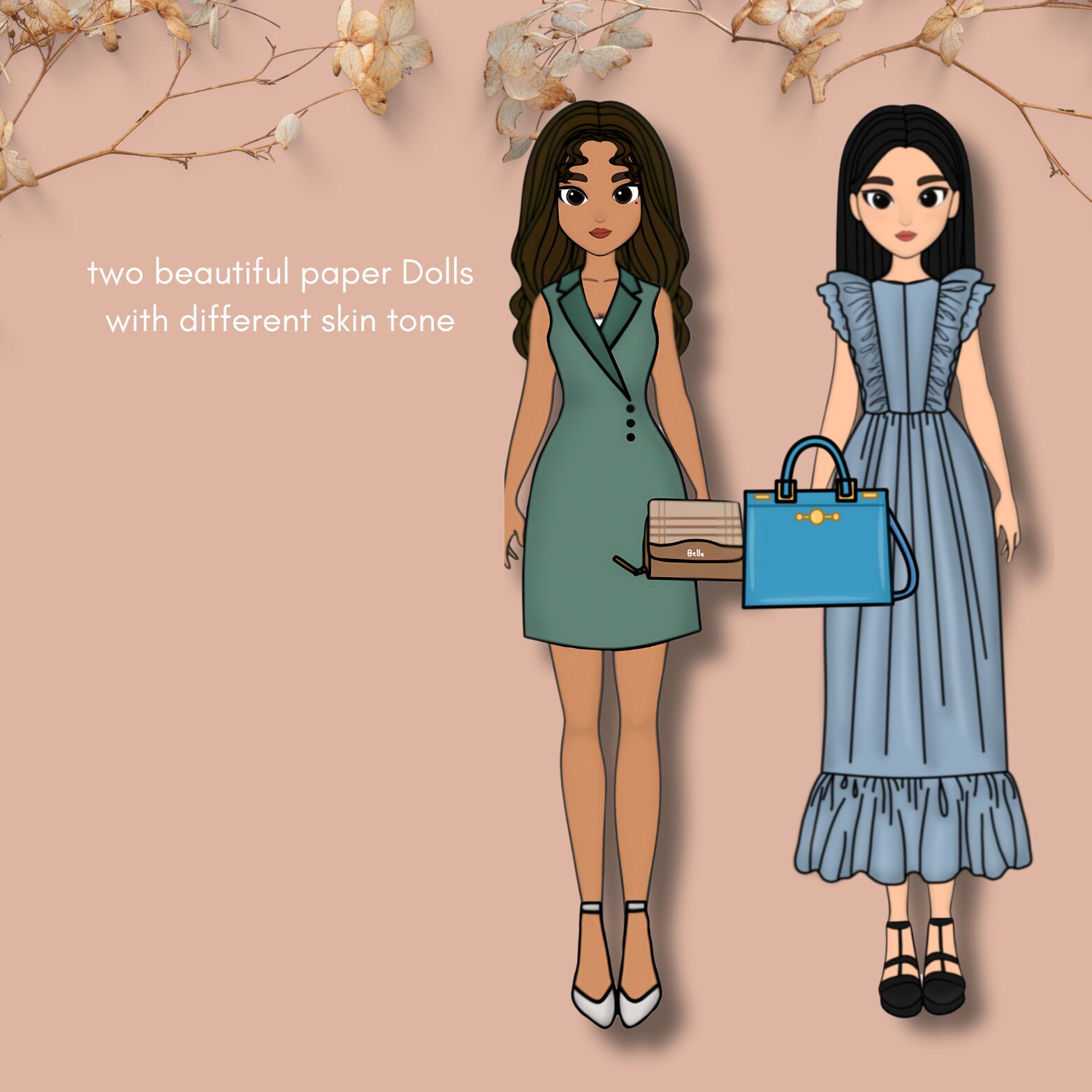 Fashion Boutique Paper Doll Printable Busy Book for Girls - Etsy