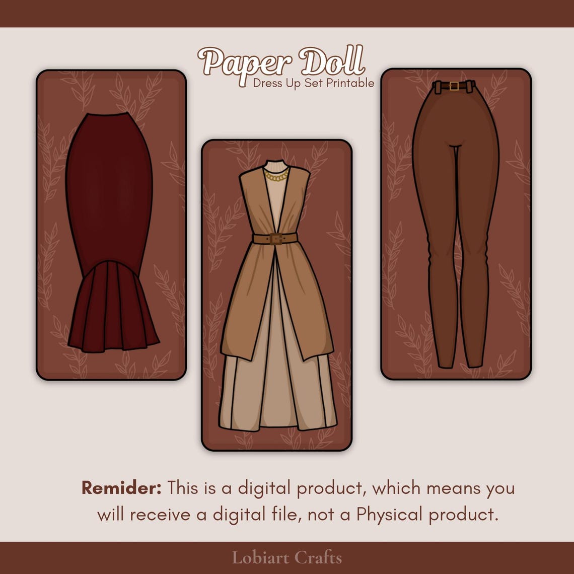 Pretty Paper Doll Dress up Printable - Etsy