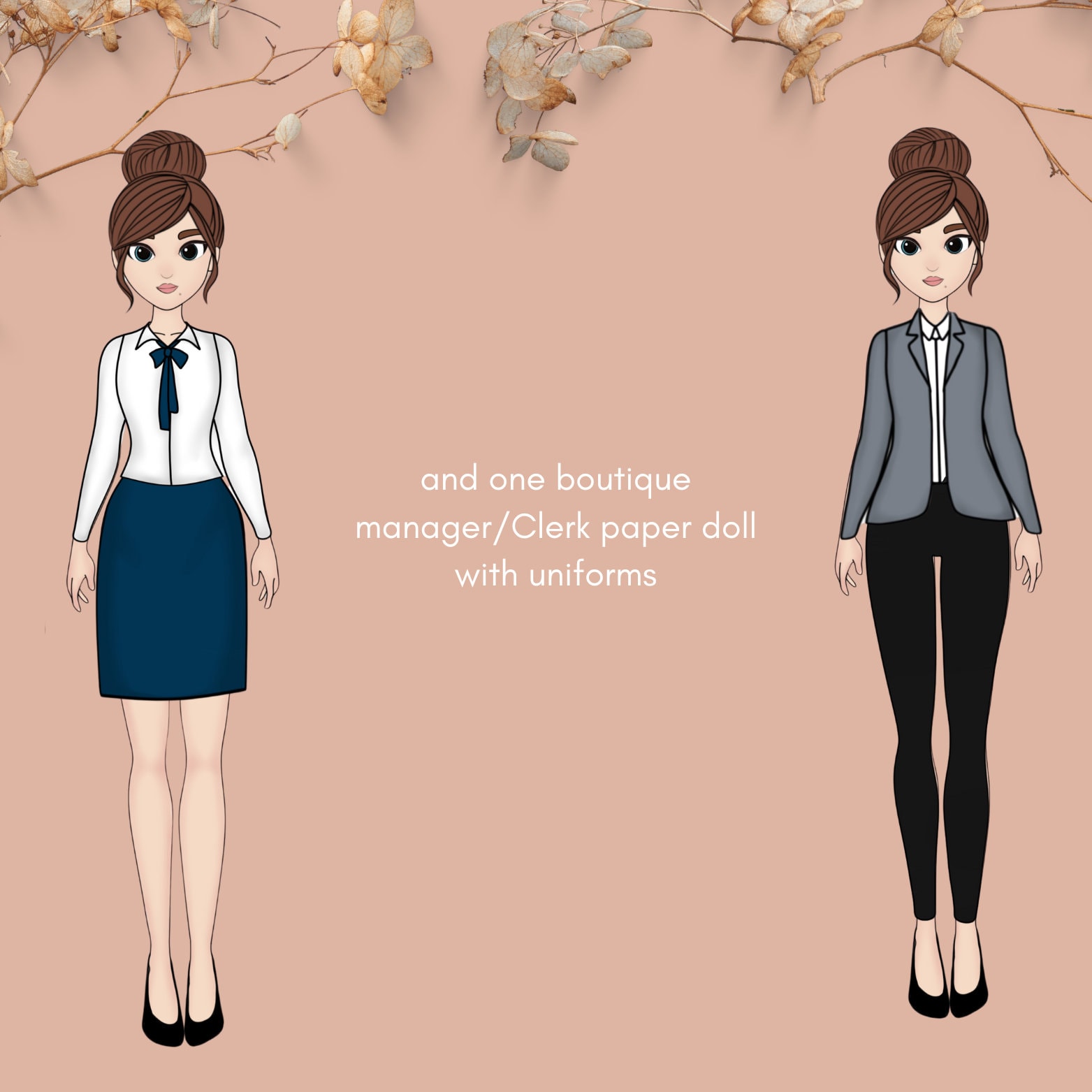 Fashion Boutique Paper Doll Printable Busy Book for Girls - Etsy