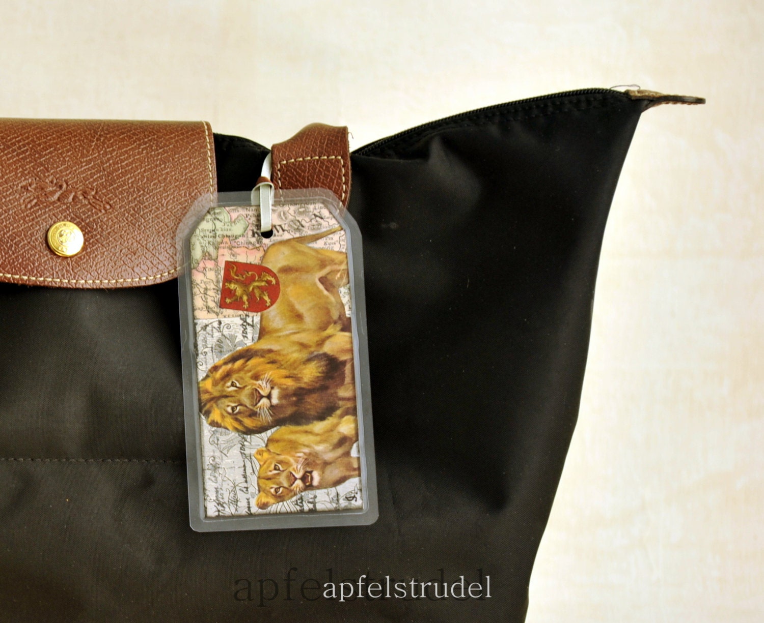 Luggage Tag / Carry on Tag Handmade. Cabin Crew/flight Attendant ...