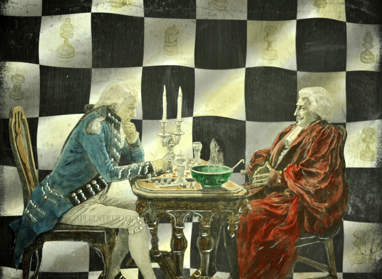 Chess Art, Chess Pieces, Checkmate, Chessboard, Art Collage, Recycled ...