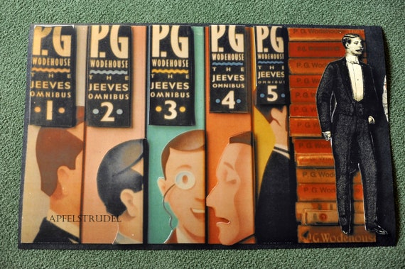 SALE Jeeves and PG Wodehouse Original Artwork Poster on | Etsy