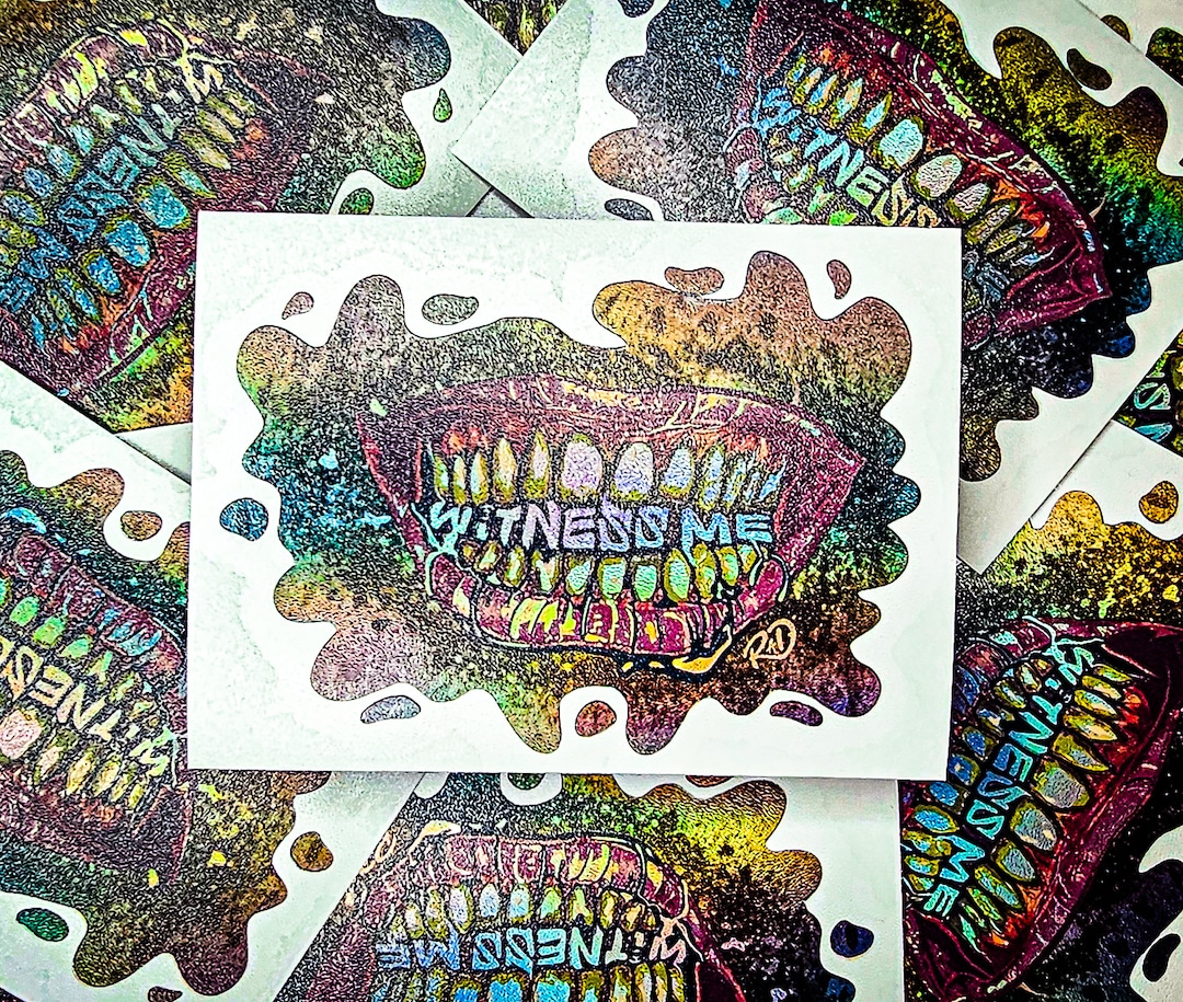 Witness Me! Mad Max Furiosa Kiss Cut Sticker - Etsy