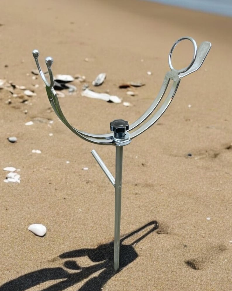 Fishing Rod Holder | Hands Free Fly Fishing Rod Sleeve | Metal Fishing ...