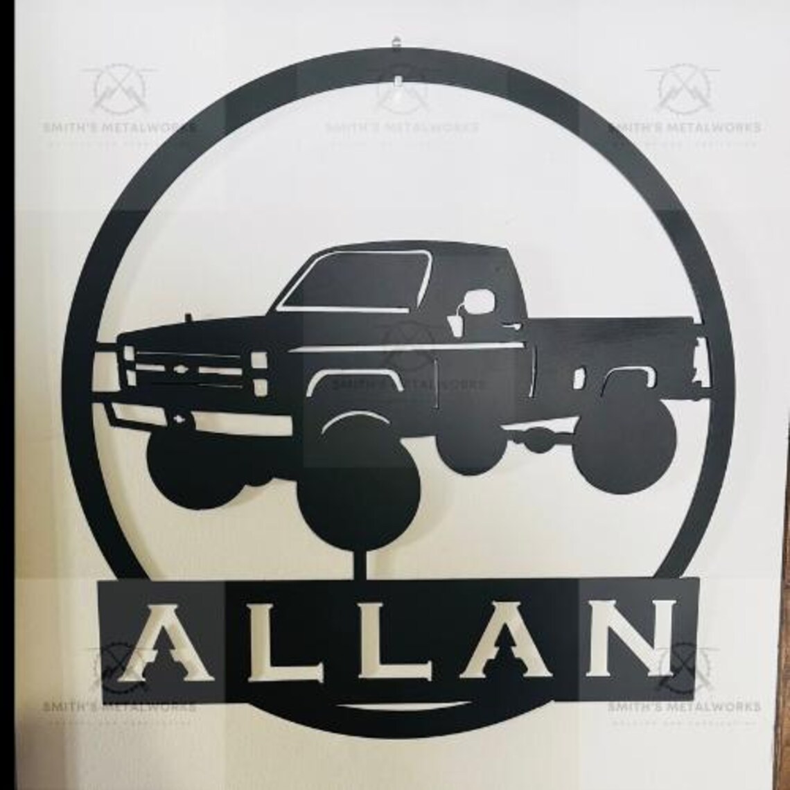 Squarebody Chevy DXF Round Sign and Nameplate Digital File - Etsy