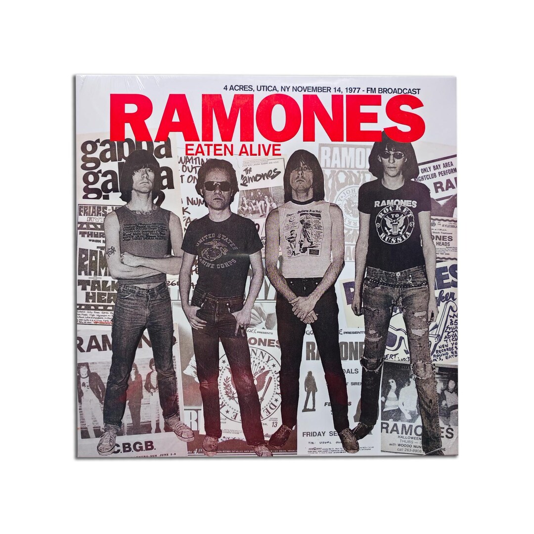 The Ramones Eaten Alive Vinyl Record Brand New Sealed - Etsy