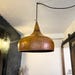 Set of 2 Oxidized Copper Pendant Light, Vintage-inspired Onion Dome ...
