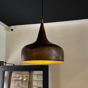 Set of 2 Oxidized Copper Pendant Light, Vintage-inspired Onion Dome ...