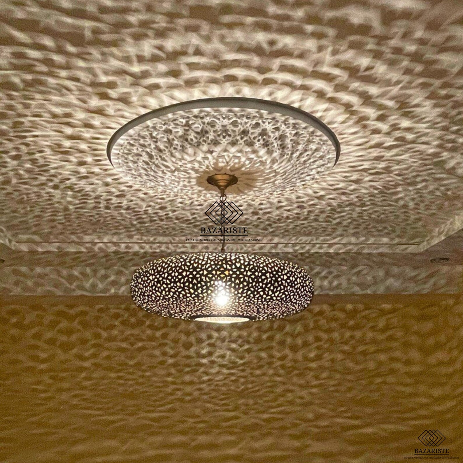 Moroccan Light Fixtures. Pendant Lighting, Moroccan Brass Chandelier ...