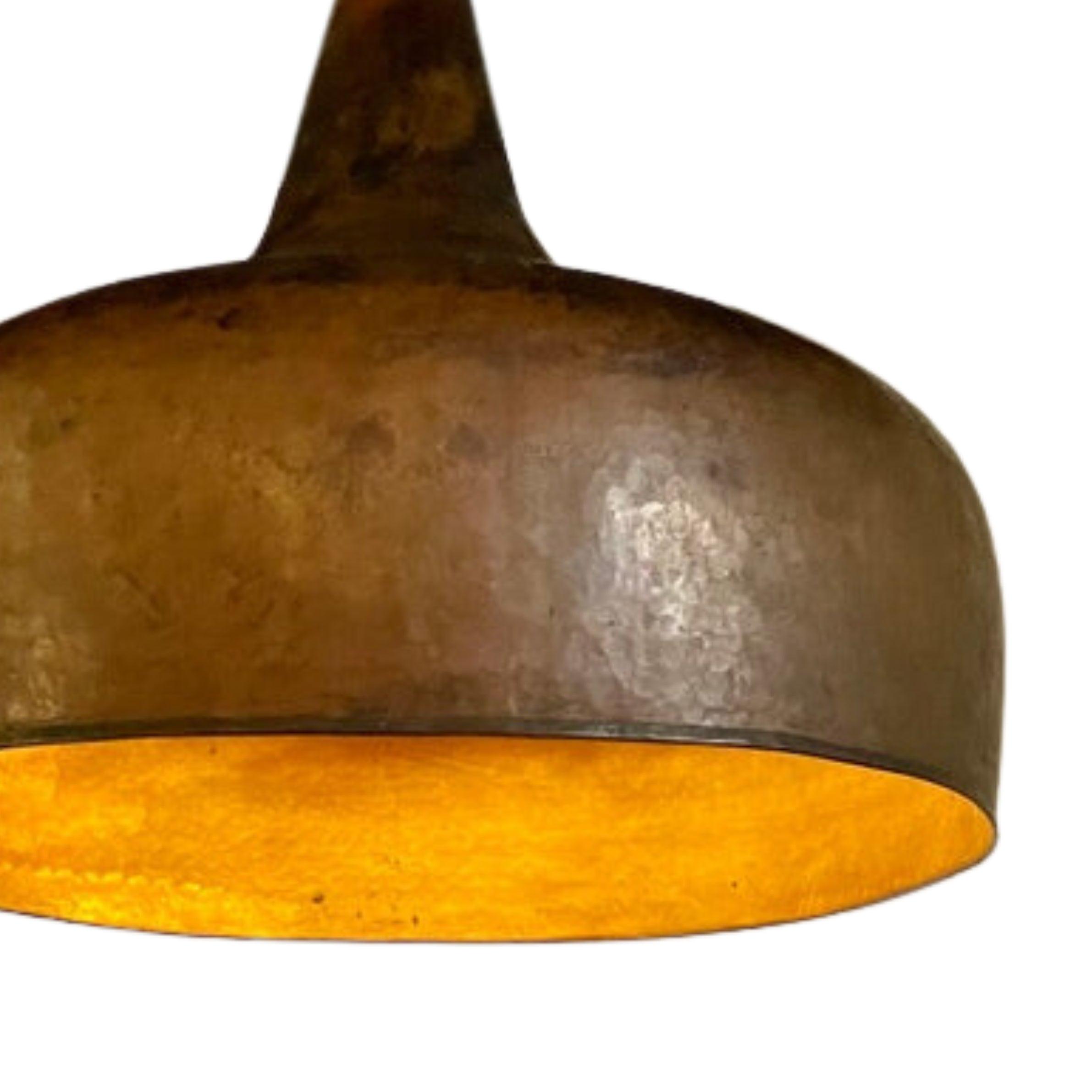 Set of 2 Oxidized Copper Pendant Light, Vintage-inspired Onion Dome ...