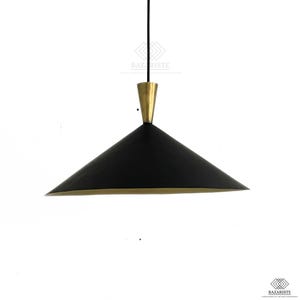 Cone Pendant Light, Cone Light Fixture, Cone Shaped Light Pendant ...