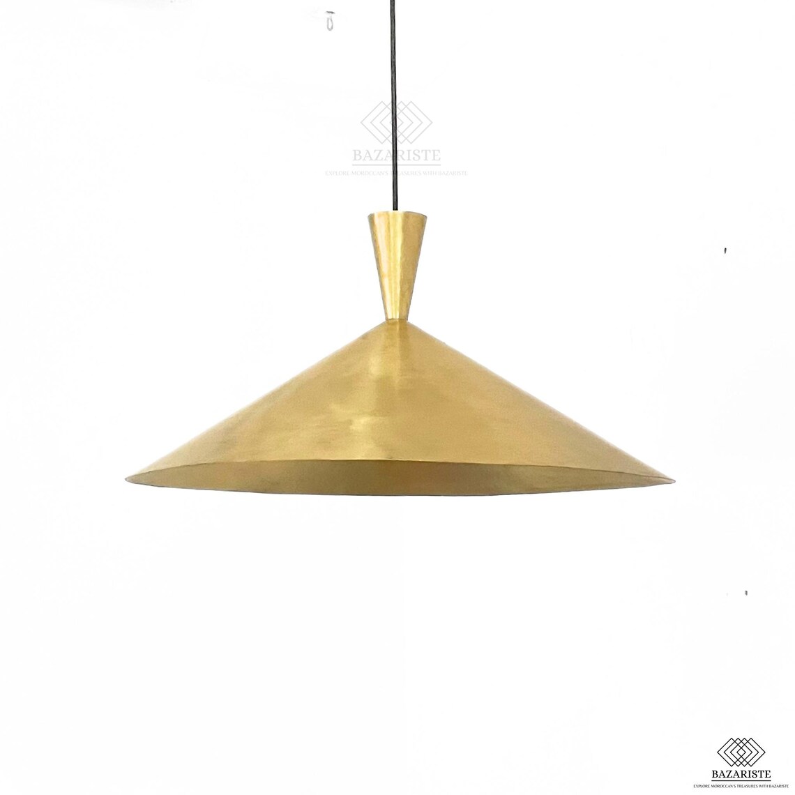 Cone Pendant Light, Cone Light Fixture, Cone Shaped Pendant, Kitchen ...