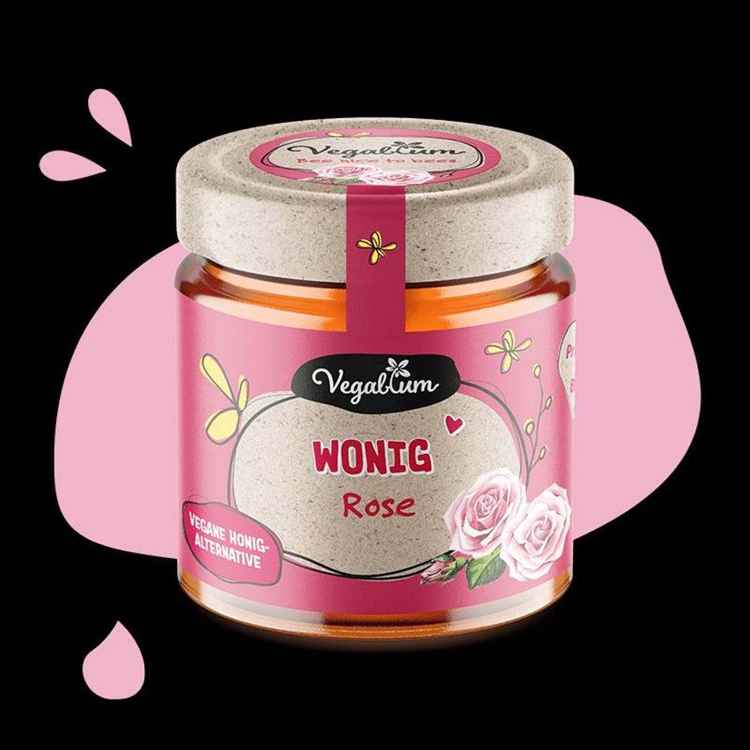 Organic Rose Honey, 225g - Etsy