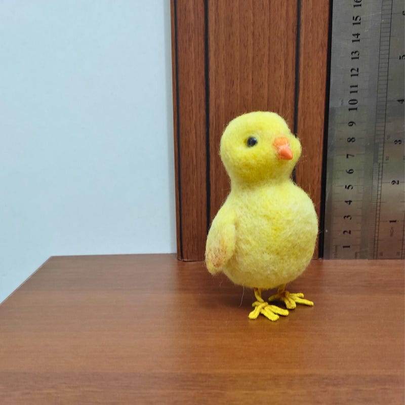 Needle Felted Chick - Etsy