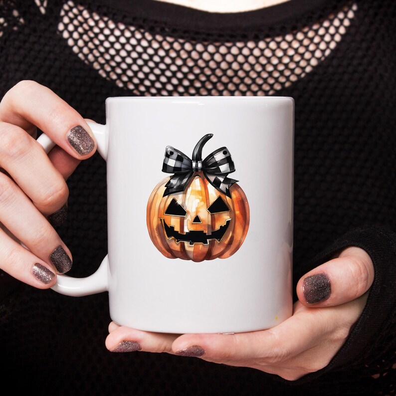 Pumpkin Coquette Bow Png, Fall Desgin Png, Aesthetic Png, Autumn ...