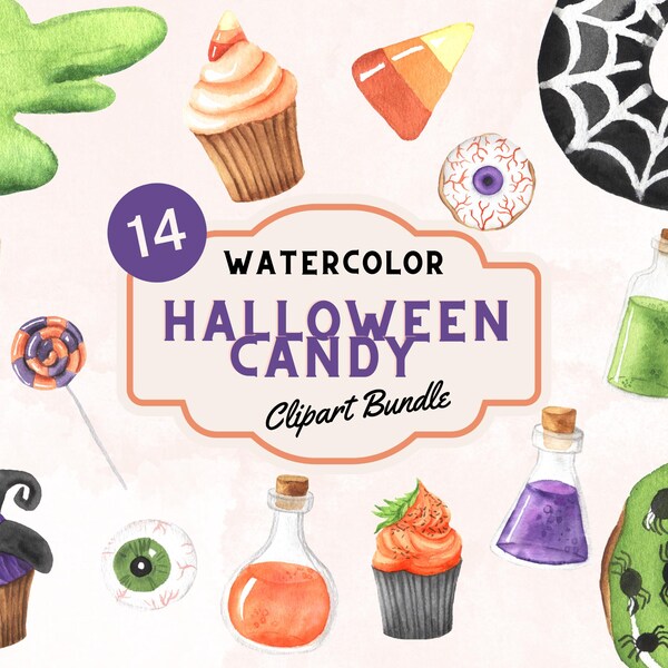 Halloween Watercolor - Etsy