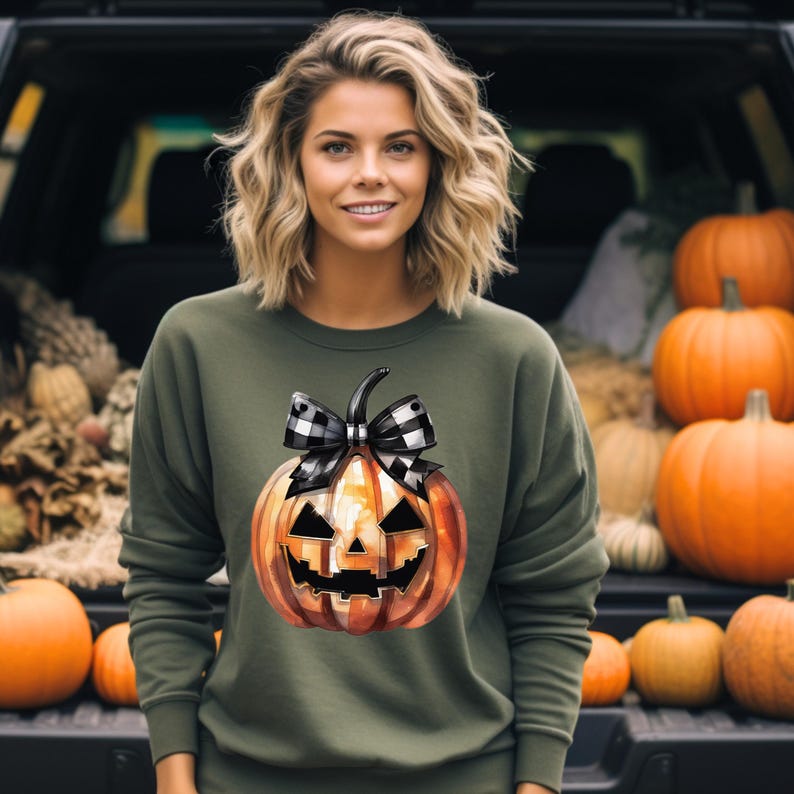 Pumpkin Coquette Bow Png, Fall Desgin Png, Aesthetic Png, Autumn ...