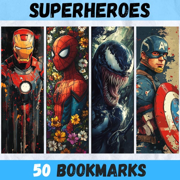 Bookmarks to Print - Etsy