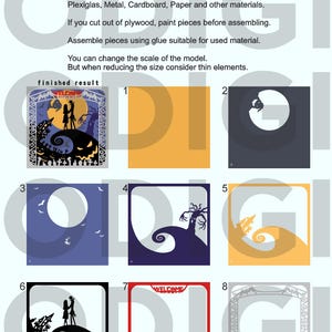 Nightmare 3D Layer SVG, Halloween Shadow Box for Cricut Silhouette ...