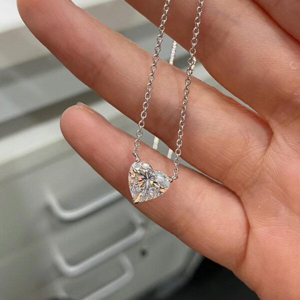 Heart Shape Necklace - Etsy