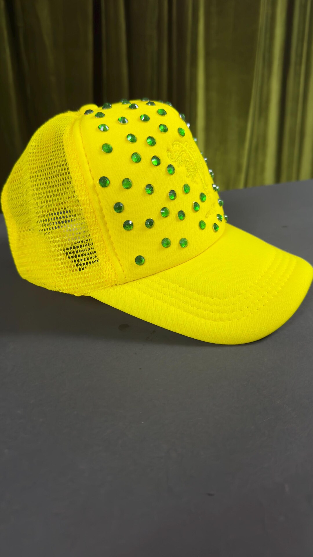 Tweety Bird Green Rhinestone Baseball Cap - Etsy