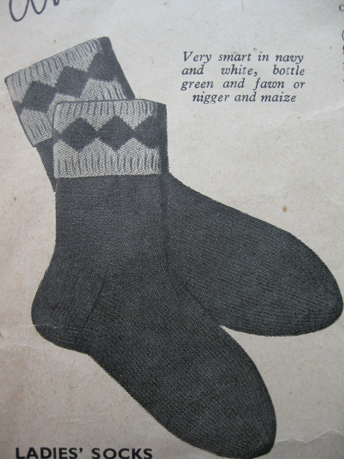 Wartime Socks, Stockings, Scarves & Gloves - Pixie Hood - Weldon No. 11 ...
