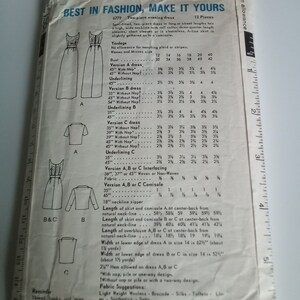 TLC 1960s Evening Dress & Jacket - 38" Bust - Vogue 6779 - Vintage ...