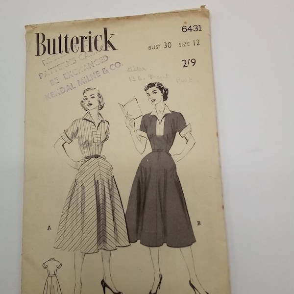 Butterick 6431 - Etsy