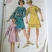 TLC 1967 Teen Dress 33 Bust Simplicity 6982 Vintage Sewing Pattern - Etsy