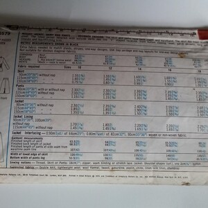 TLC - 1974 Jacket & Pants - 36" Bust - Simplicity 6579 - Vintage Sewing ...