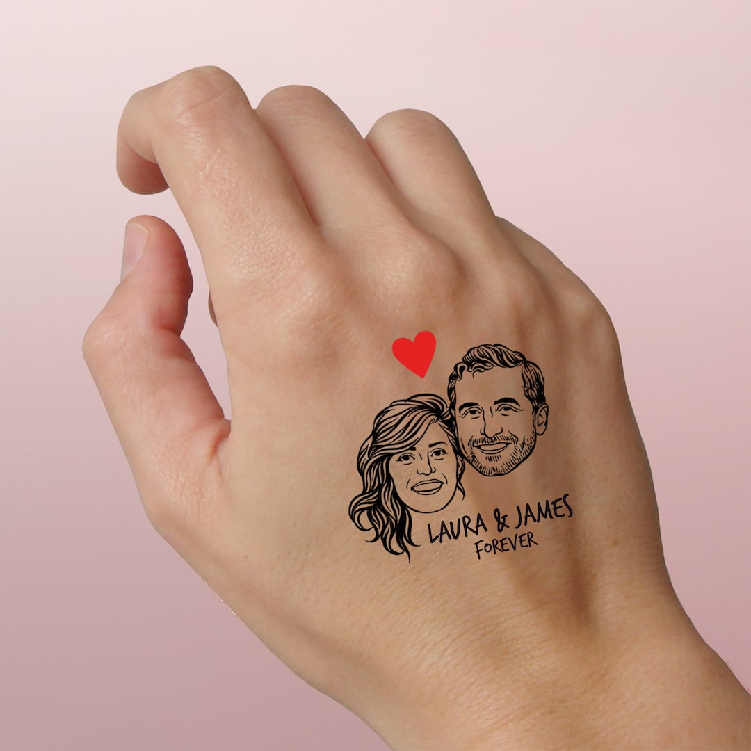 Personalize Gift Temporary Tattoo Wedding Favor for Guest - Etsy