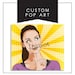 Custom Pop-art Photo Pop Art Print Pop Art Portrait Custom - Etsy