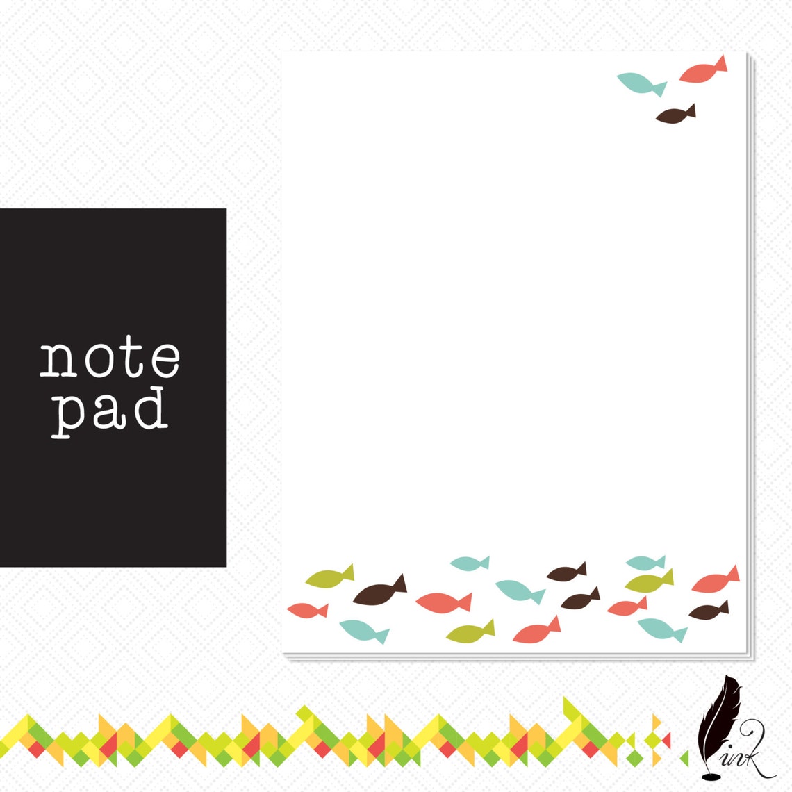 Pirate Ocean Notepad - Etsy