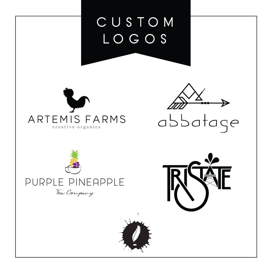 Custom Logo Design for Your Business by a Professional Graphic Designer ...