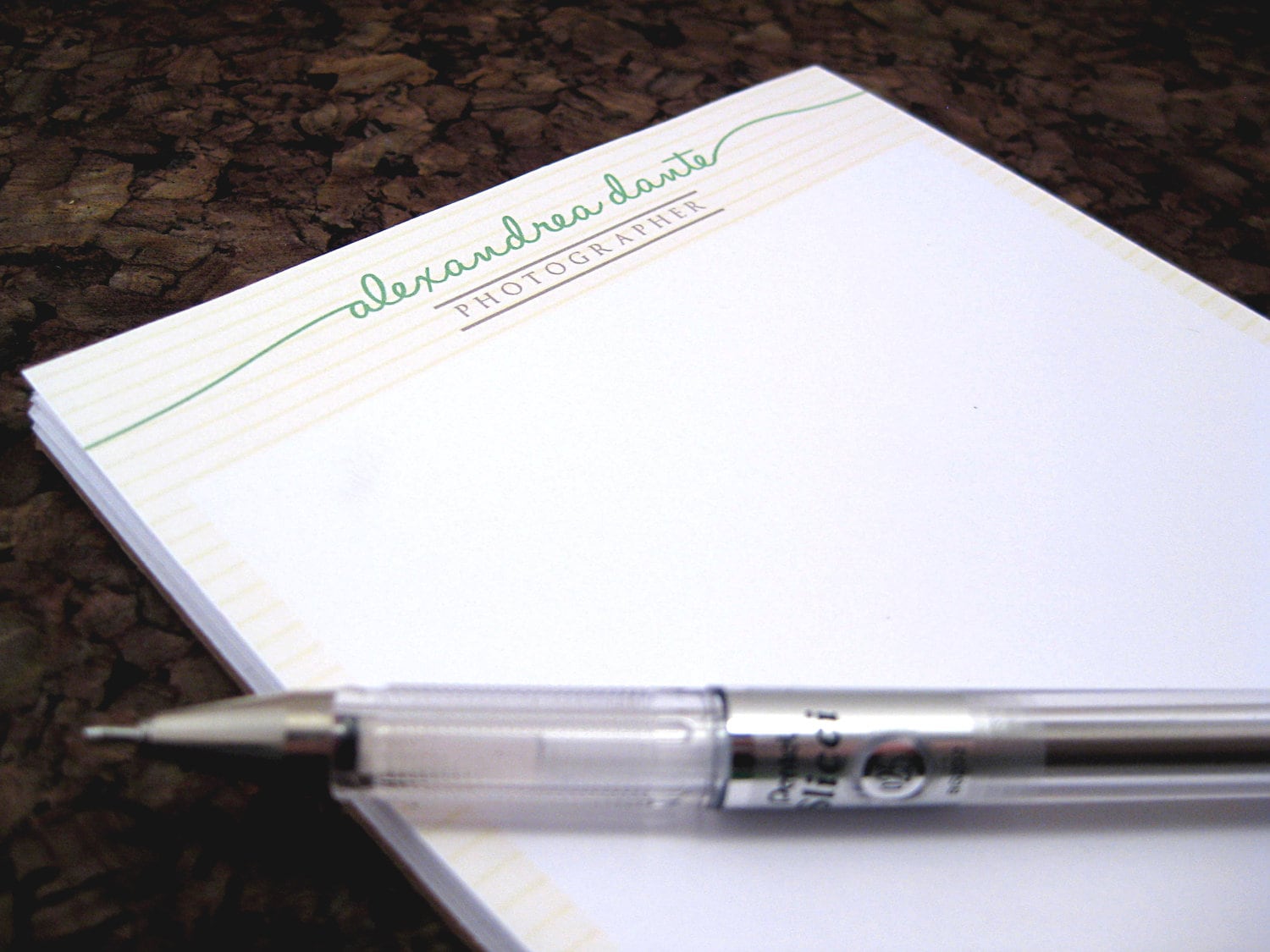 Customizable Signature Notepad - Etsy