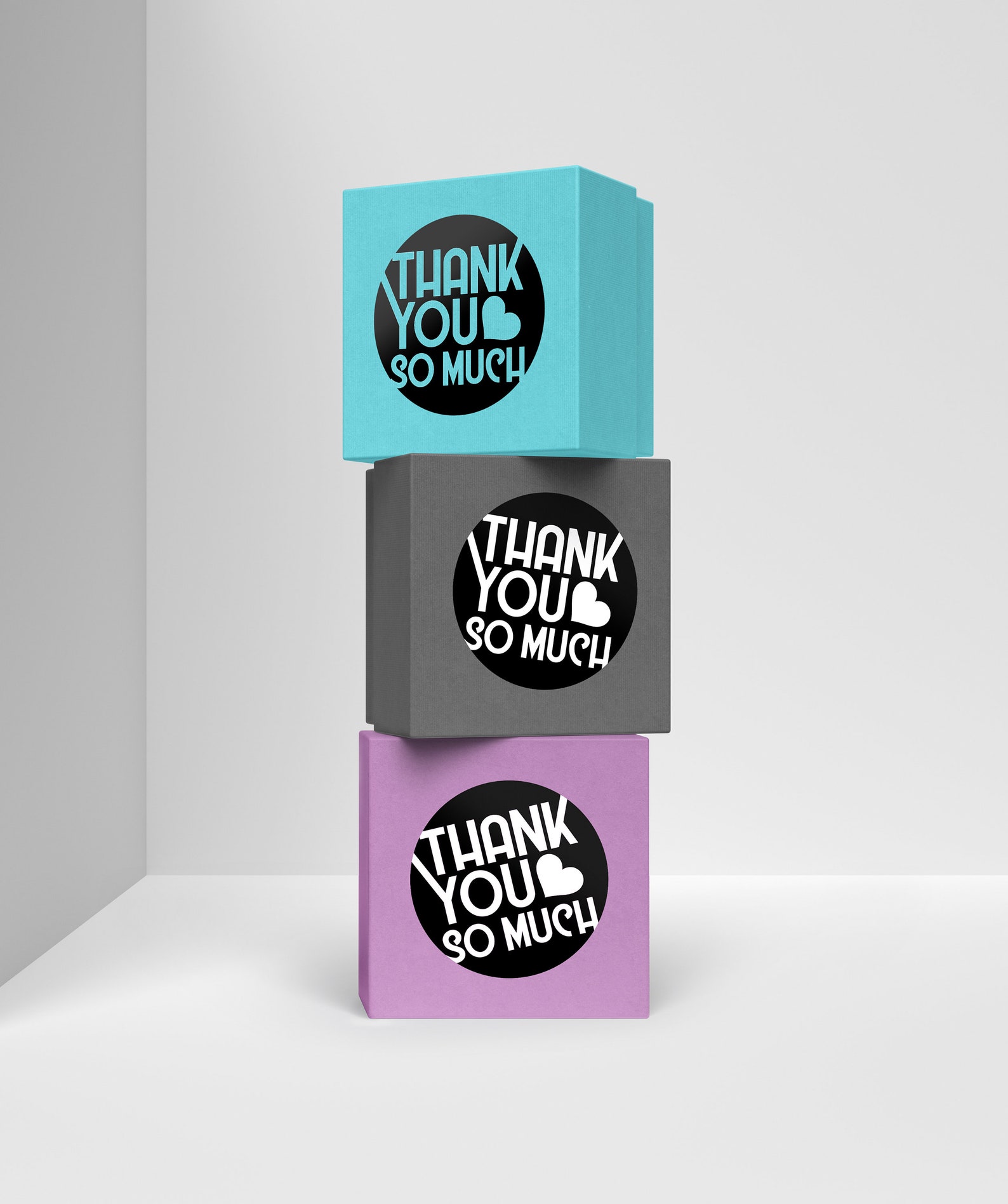 Thank You Sticker Thank You Label Package Sticker Package - Etsy