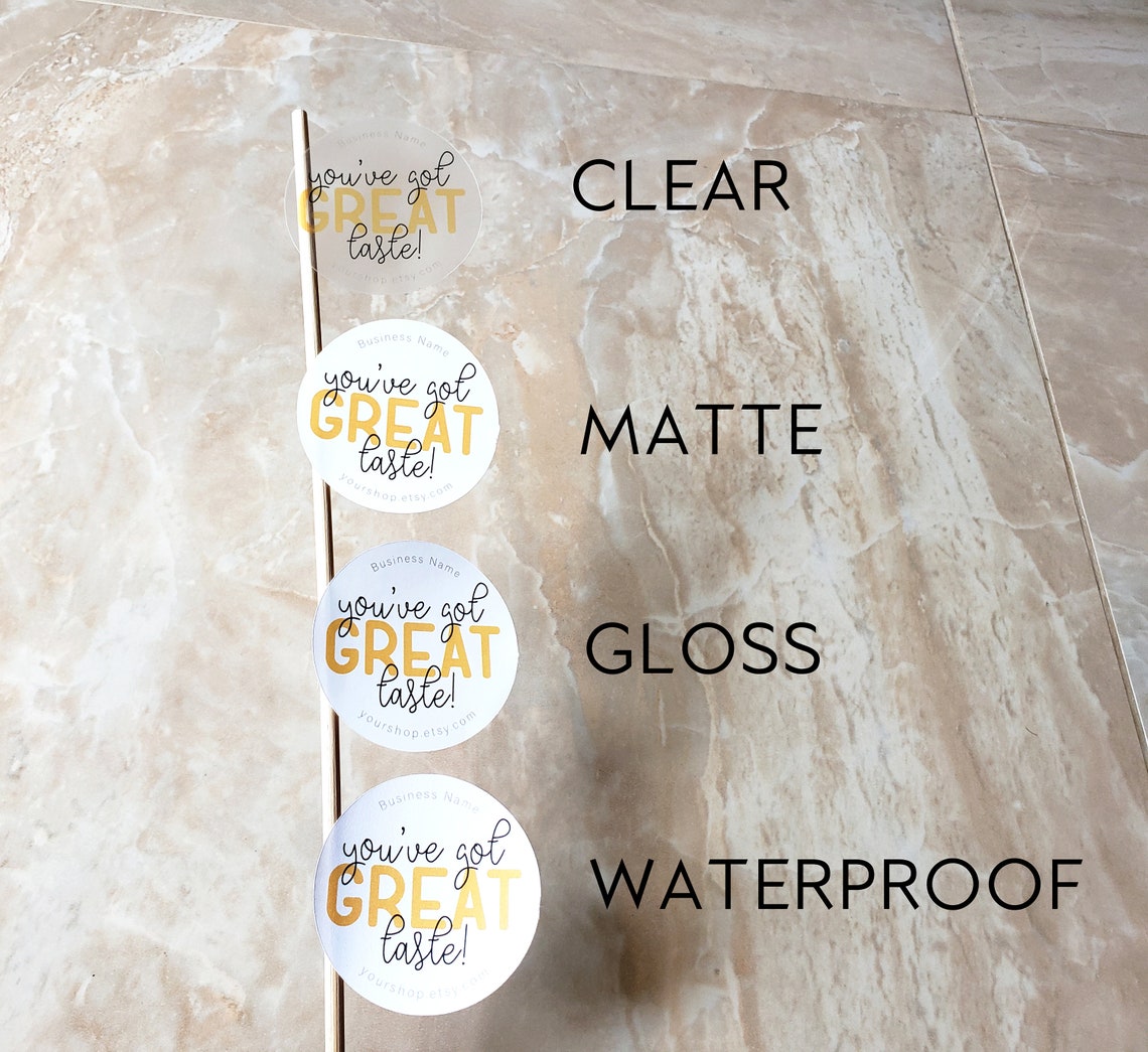 Thank You Sticker, Thank You Label, Package Sticker, Package Label, 1.5 ...