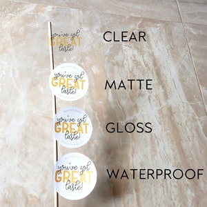 Thank You Sticker, Thank You Label, Package Sticker, Package Label, 1.5 ...