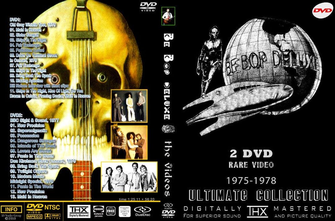 Be Bop Deluxe the Video Collection 2 DVD - Etsy